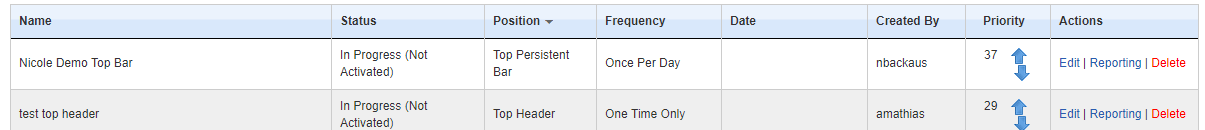 Personalization-table – Omeda Training
